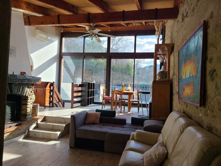 Maison Familiale Avec 3 Chambres - Ille-sur-Têt