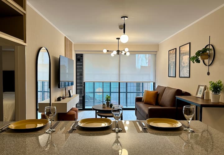 1br Miraflores Infinity Pool Coworking Gym Ac Wifi - Peru