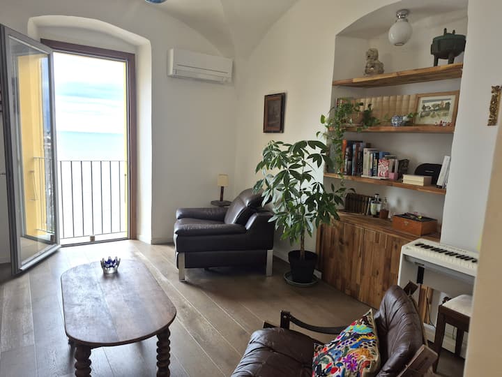 ÉLégant Appartement Vue Mer – Accès Plage à Pieds - Bastia