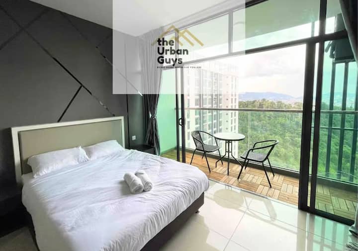 Studio W Balcony High Floor City Skyline View - Hulu Langat