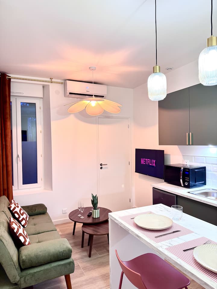 T2 Cosy • Proche Centre • Stationnement Gratuit - Reims