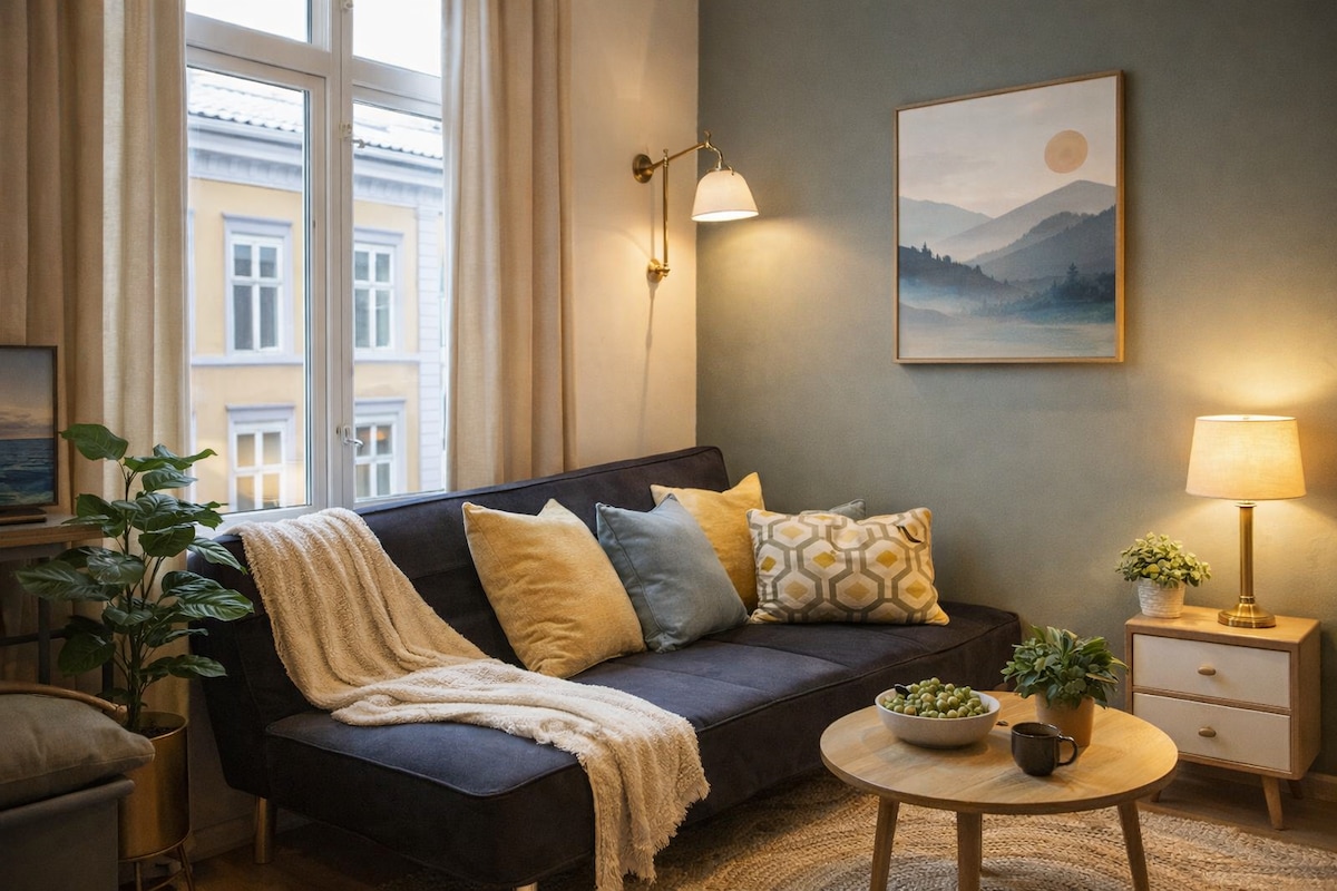 Idéal pour les longs séjours Central Laveuse et sécheuse lumineuses ...