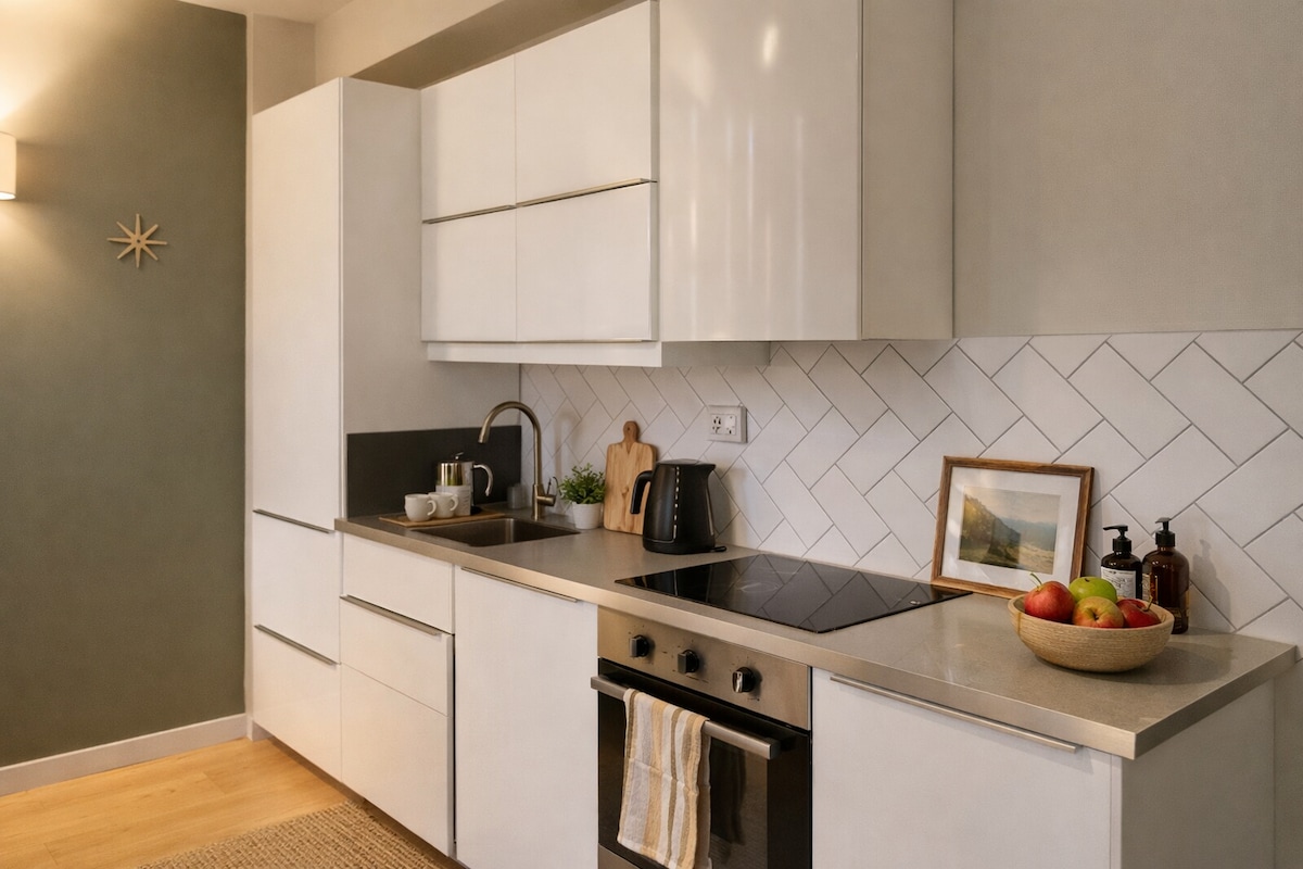 Idéal pour les longs séjours Central Laveuse et sécheuse lumineuses ...