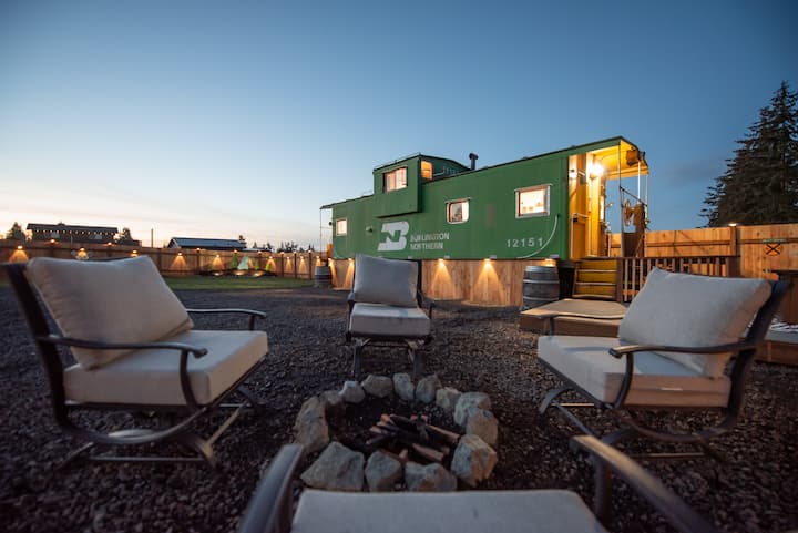 The Caboose! - Sequim, WA