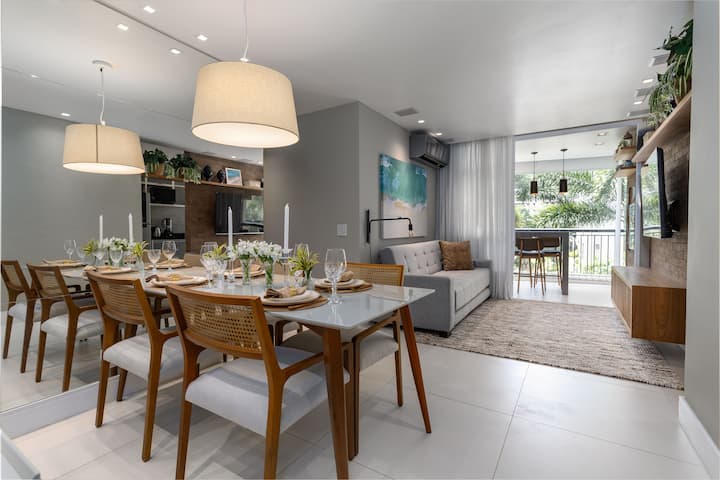 Barra Apto Resort Próximo A Praia - Brazil