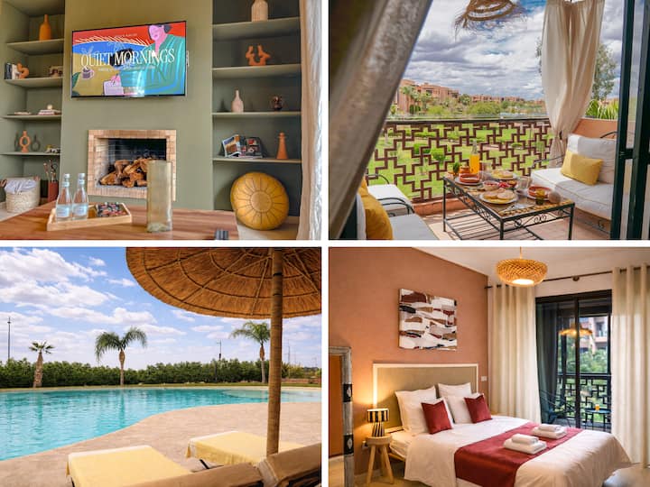 Apartment Avec Piscine A La Palmeraie De Marrakech - Morocco