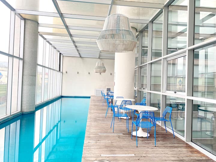 Cozy Two Bed Condo With Balcony In Santa Fe - Mexico City