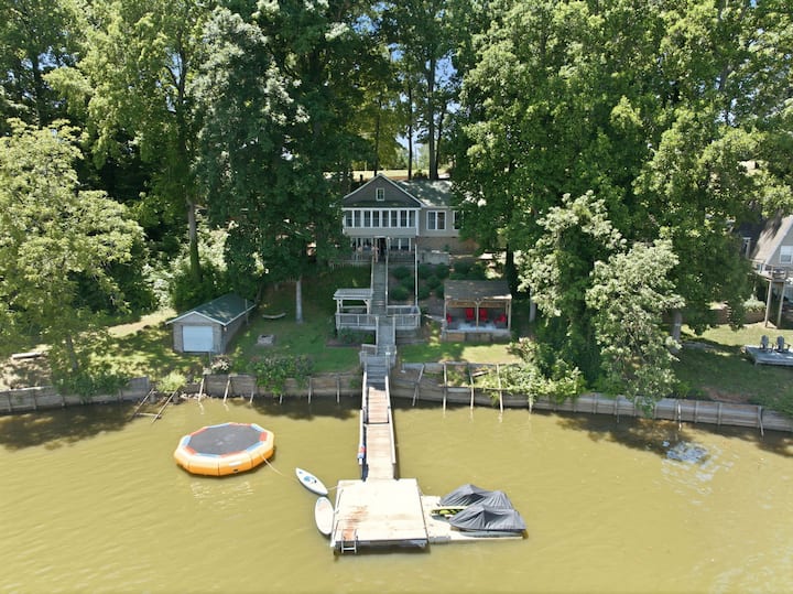 Au Bord Du Lac | Jacuzzi | Salle De Jeux | Quai - Lexington, NC
