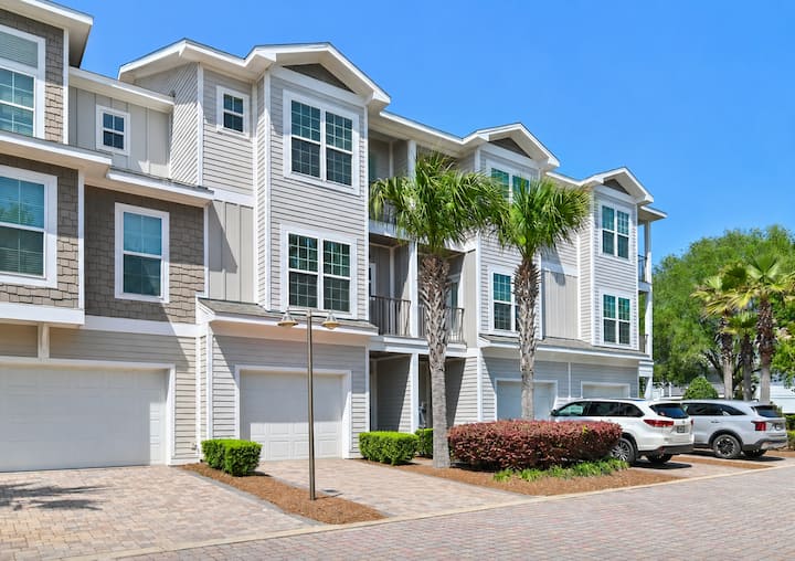 Pool-walk2beach-driftwood Townhomes #3- Liv Salty - Destin, FL