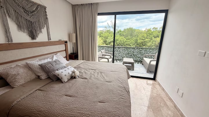 New Modern Stylish Apartment In Prime Location - Puerto Morelos