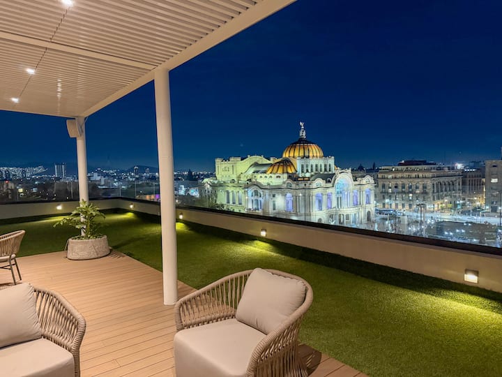 Estudio Nuevo Con Balcón, Frente A Bellas Artes. - Mexico