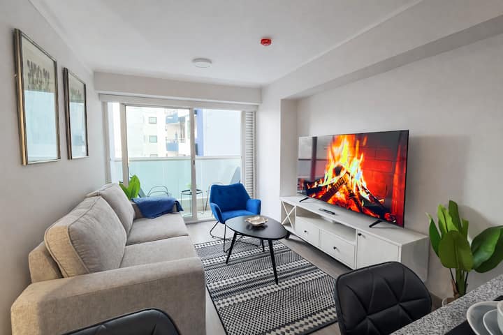 Lujoso Frente Al Mar: Piscina, Terraza, Gimnasio - Pérou