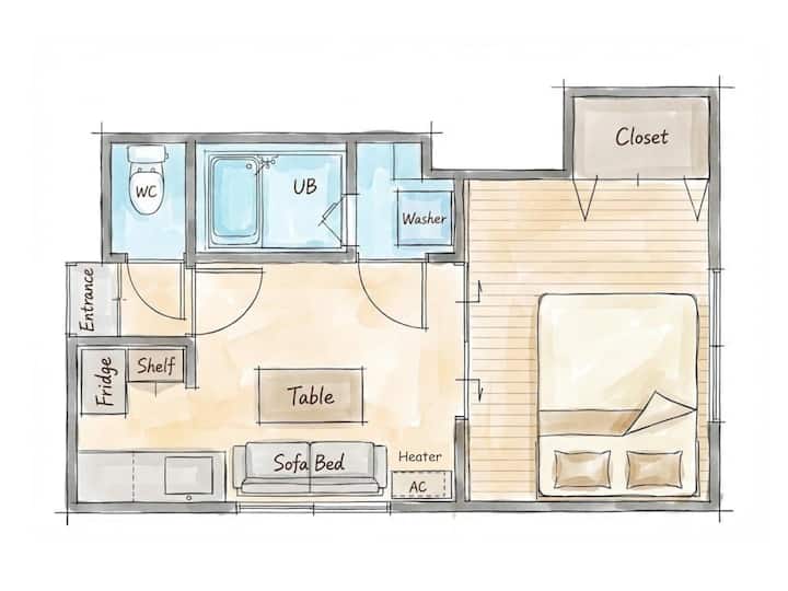 [New] L’arc303 Susukino｜max4｜subway 9min｜tram 3min - Sapporo