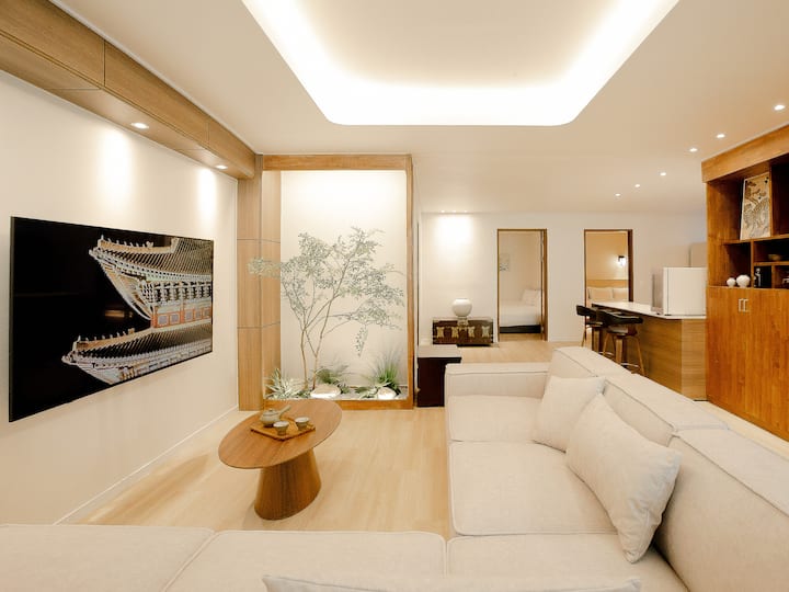 [오픈이벤트]'서호재' 부산역 K-style 40평 단체 숙소 최대12인/r3, B2 - Busan