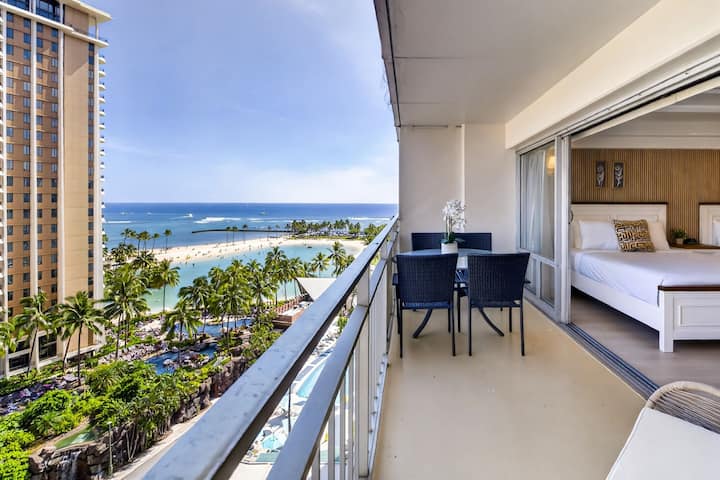 New Renovated| Ocean Lagoon View |Friday Fireworks - Honolulu, HI