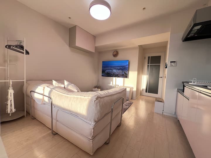 吉塚駅 徒歩5分 博多アクセス抜群｜1dk・洗濯乾燥機・スマートtv完備【最大6名】 - Fukuoka