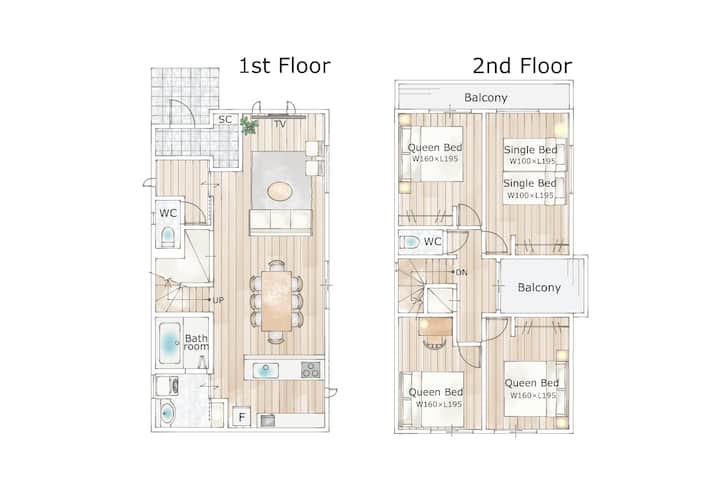 Karatsu Castle Walkable | New 4br Home (Unit B) - Karatsu
