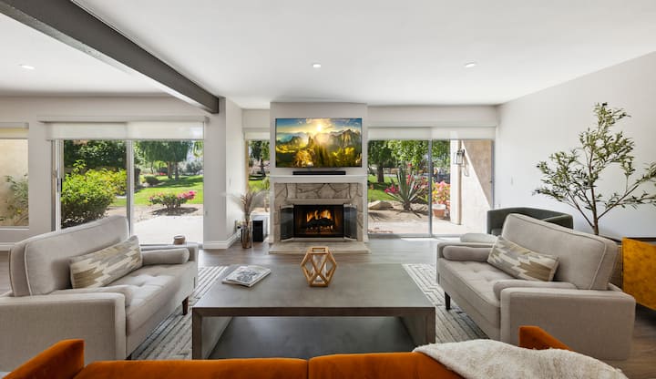 Modern Desert Escape | 2br Townhome | 28 Day Stay - Rancho Mirage, CA