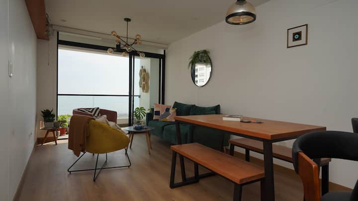 Hermoso Departamento Con Vista Al Mar - Lima