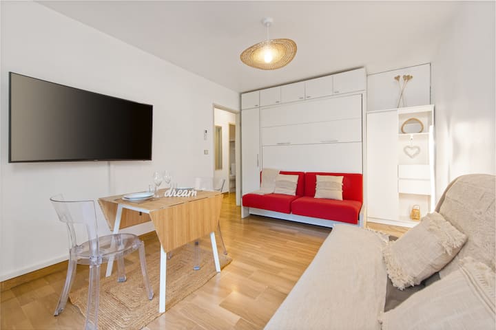 Charmant Studio à 2 Pas Des Plages Et Du Centre - Plage du Borrigo (Menton)