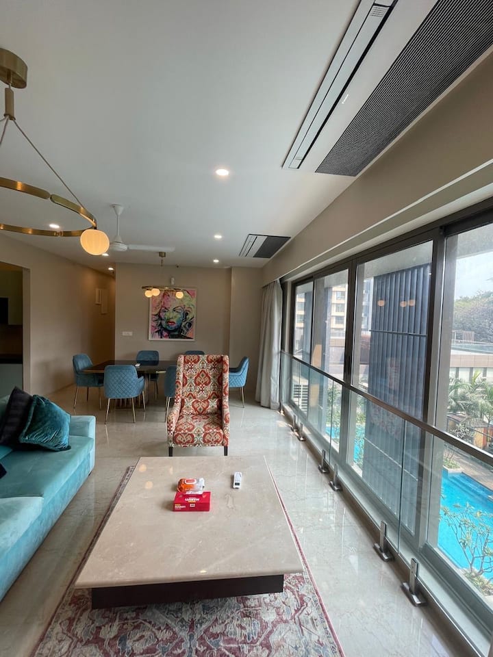 Luxury Bkc Apartment With All Amenities - Mumbai