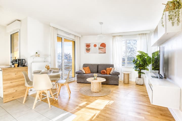 Escale Bohème Chic : 7 Min Paris • Parking Privé - Alfortville