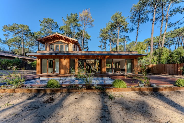 Villa Obsiblue à L'herbe - Piscine - Climatisation - Cap Ferret