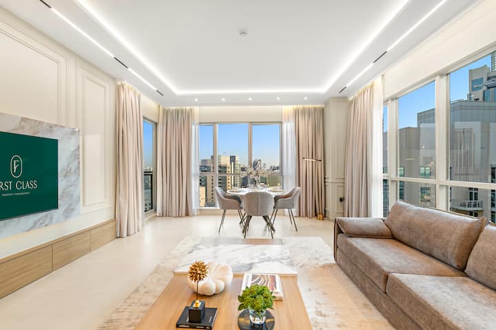 First Class | 1br | Elegance With Fountain Views - Dubai