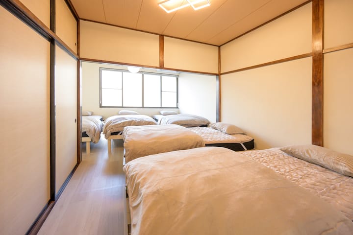 駅チカ一棟貸し｜静岡駅 徒歩15分/12人宿泊可/駐車場無料｜家族・親戚・帰省・合宿 - Shizuoka