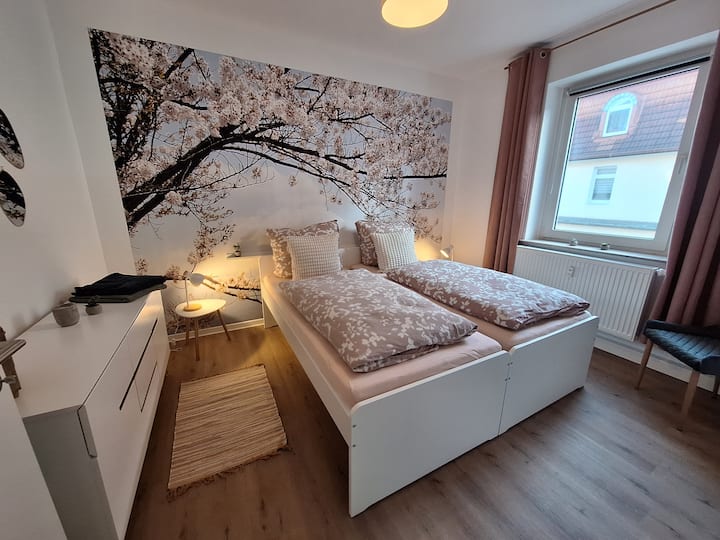 Modern & Zentral: 3-zimmer-apartment (6 Betten) - Bielefeld