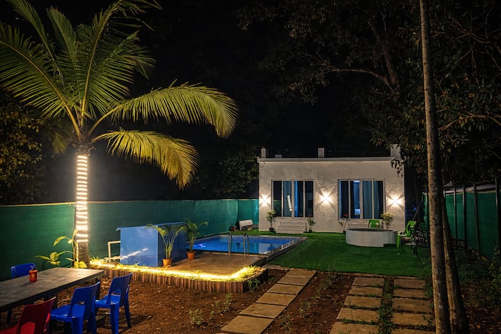 Calmora Stay4bedroom Private Pool - Alibag