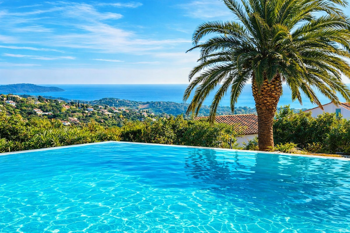 Villa Azur - Piscine et vue panoramique sur la mer - Villas à louer à ...