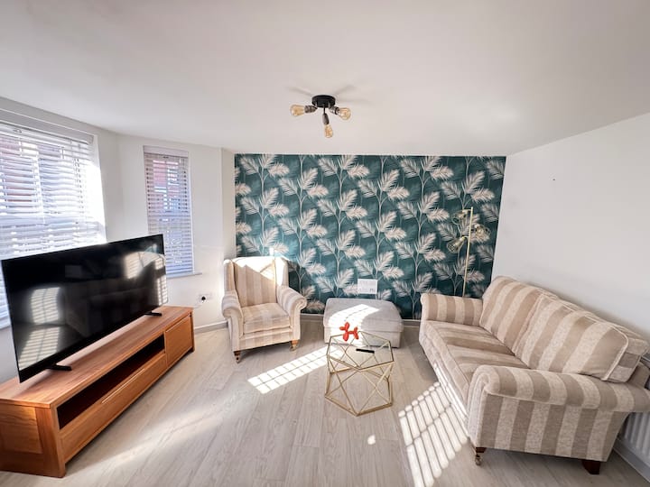 Contemporary 2-bed Apartment With Parking, Bedford - Bedford, Royaume-Uni