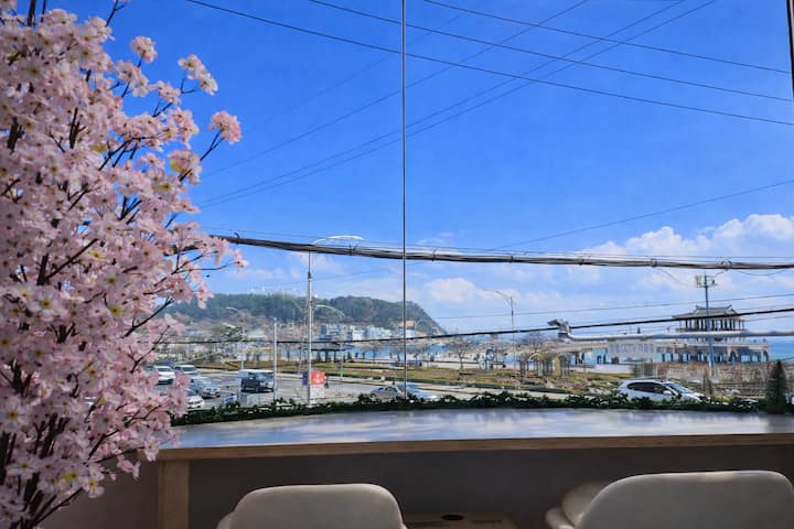 영일대클라쓰2층/일출오션뷰/감성숙소/영일대도보1분 - 우창동