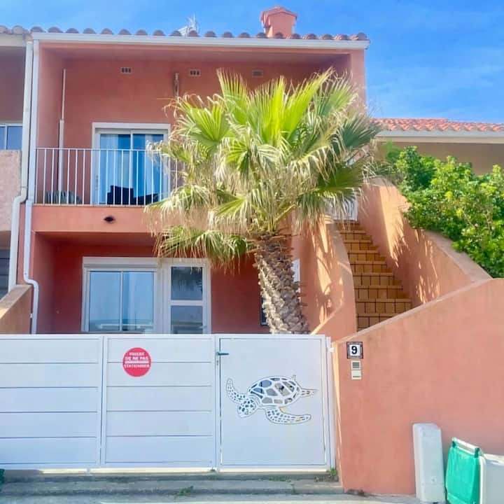 Maison Rénovée Face à La Mer Avec Jacuzzi - Torreilles