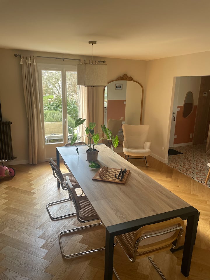 Maison Spacieuse & Lumineuse - 15 Min Du Circuit ! - Le Mans