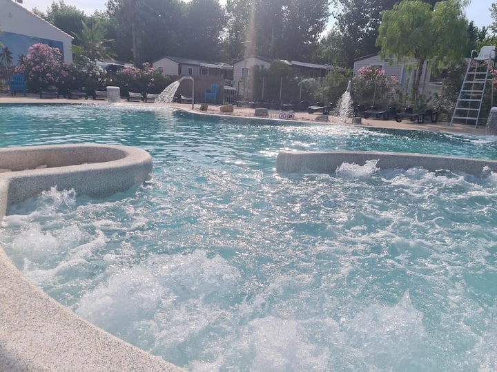 Mobil Homes 6 à 8 Personnes. - Valras-Plage