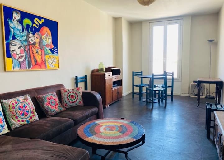 Joli Appartement 3 Pièces à Deux Pas De La Plage - カンヌ