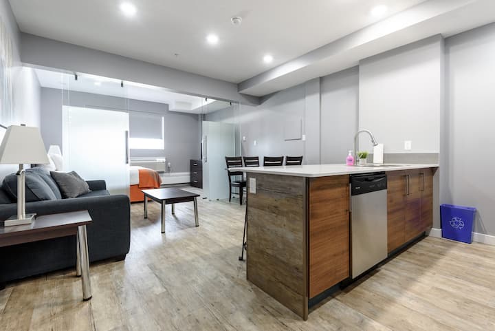 Modern 1 Bedroom With Washer/dryer In Suite - Regina