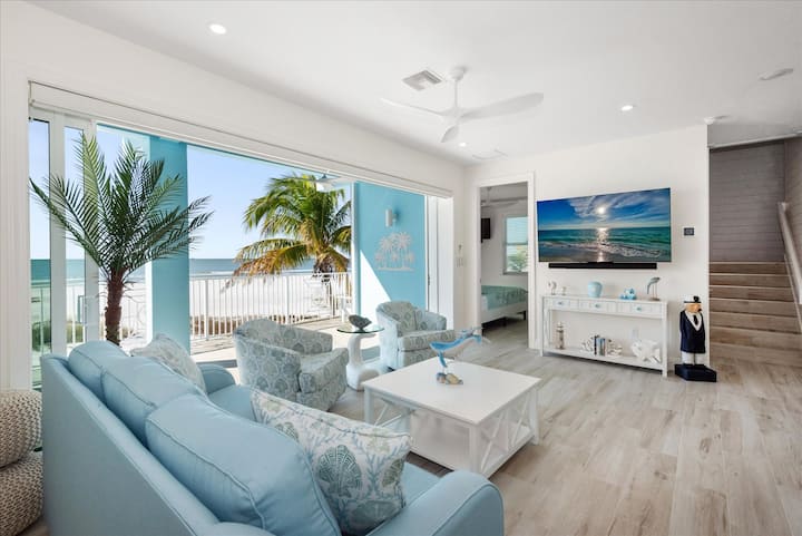 Stunning Gulf Front, Great Location-host Pays Fees - Fort Myers Beach