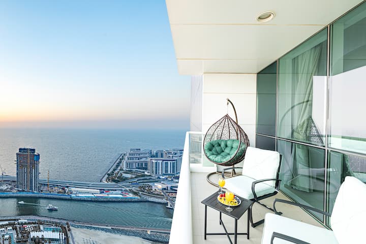 Bluewaters & Sea Views | 3br | Private Beach - Dubai Marina