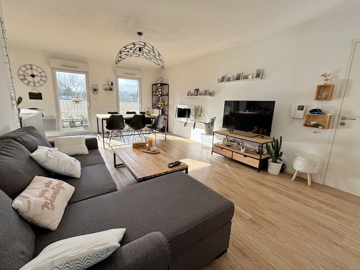 Appartement Lumineux Et Cosy Au Calme - La Chapelle-sur-Erdre