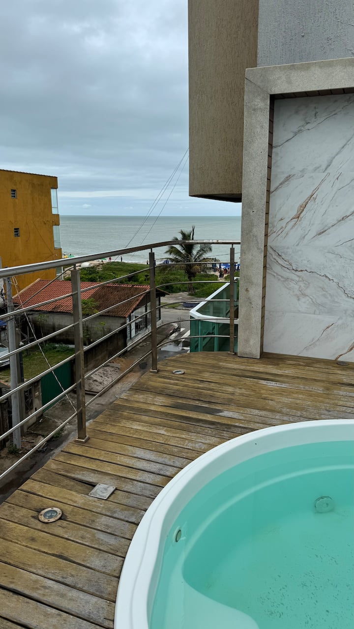 Cobertura De Frente Para O Mar Com áRea Externa - Itaoca