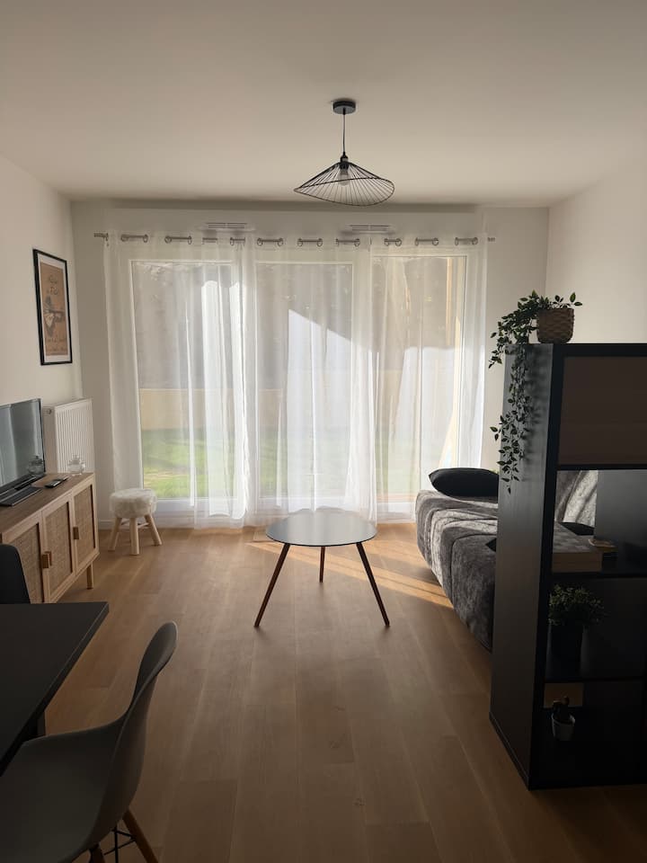 Studio Moderne Neuf Avec Jardin à 10 Min Plage - Granville