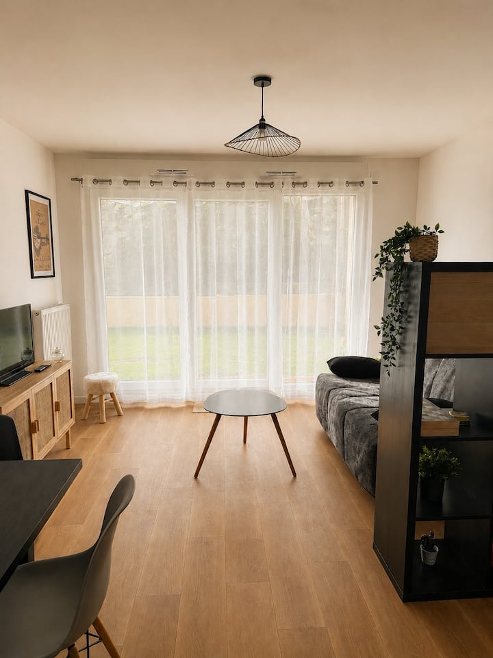 Studio Cosy Neuf 30 M2, Jardin A 5 Min Plage, Golf - Granville