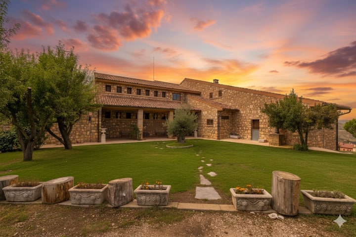 Finca Privada Singular | Bbq, Paz & Vistas - Sepúlveda