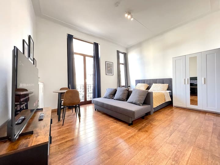 Charmant Studio In Ixelles 3p - Quartier Eu - Brussels