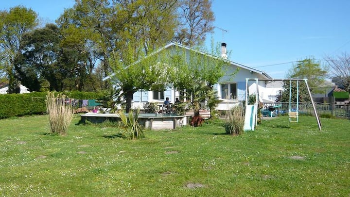 Une Villa Landaise Idéale Pour Vacances En Famille - Soorts-Hossegor
