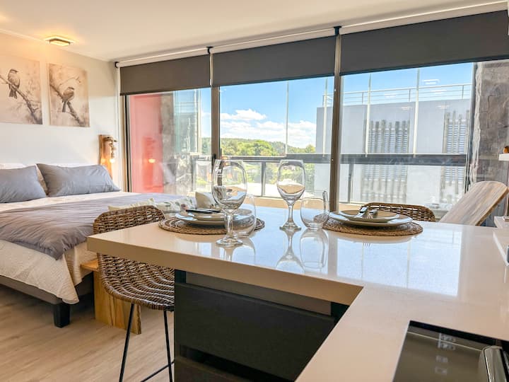 Estudio Chic Con Piscina Y Ac: Naturaleza En Pucón - Pucón