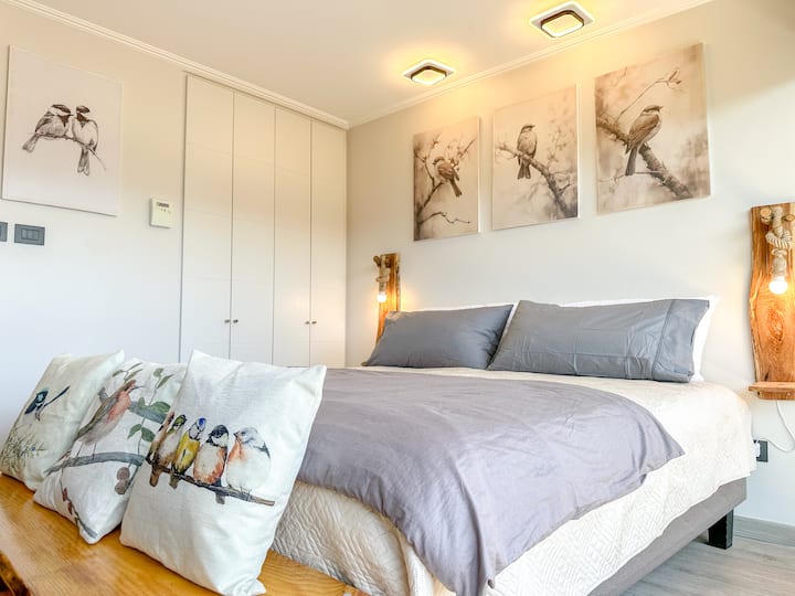 Estudio Chic Con Piscina Y Ac: Naturaleza En Pucón - Pucón